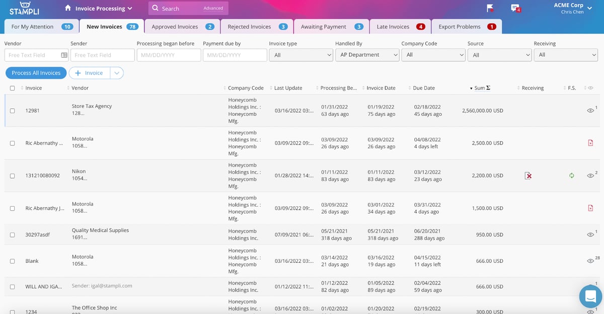 Accounts Payable Automation Software Comparison - ProcureDesk