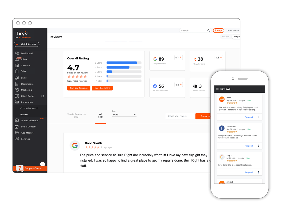 Thryv Reviews, Pros + Cons, and Top Rated Features