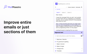 MailMaestro Reviews 2025: Details, Pricing, & Features | G2