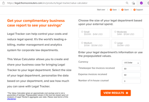 Thomson Reuters Legal Tracker Reviews 2025: Details, Pricing ...