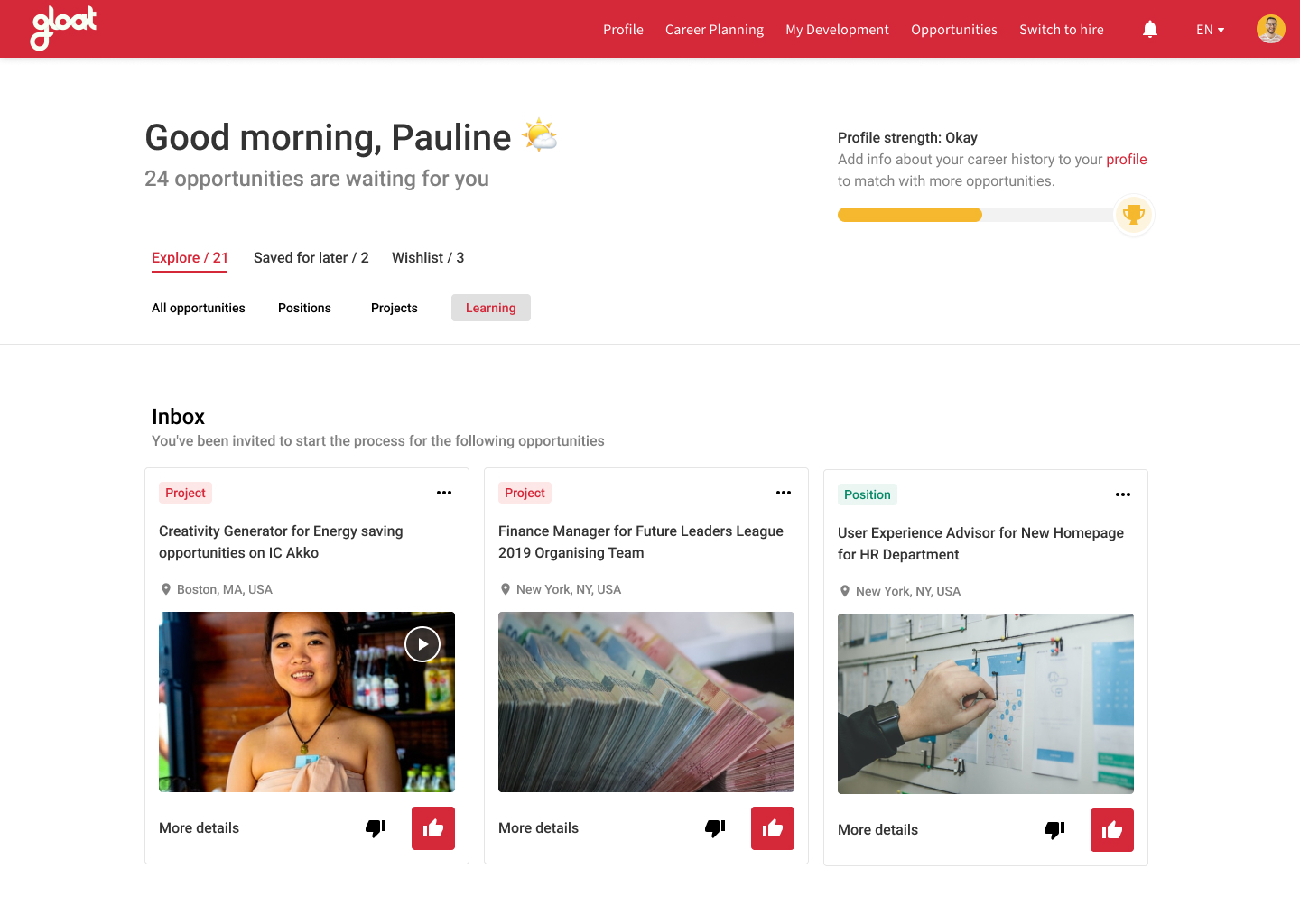 Gloat Reviews 2025: Details, Pricing, & Features | G2