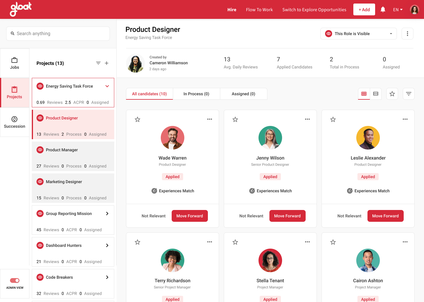 Gloat Reviews 2025: Details, Pricing, & Features | G2