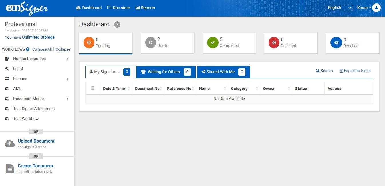 emSigner Reviews 2024: Details, Pricing, & Features | G2