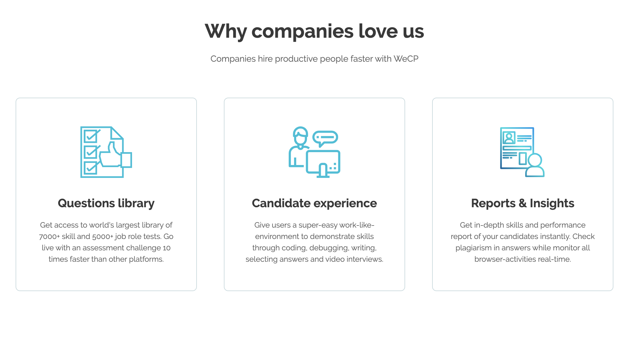 WeCP (We Create Problems) Reviews 2022: Details, Pricing, & Features | G2
