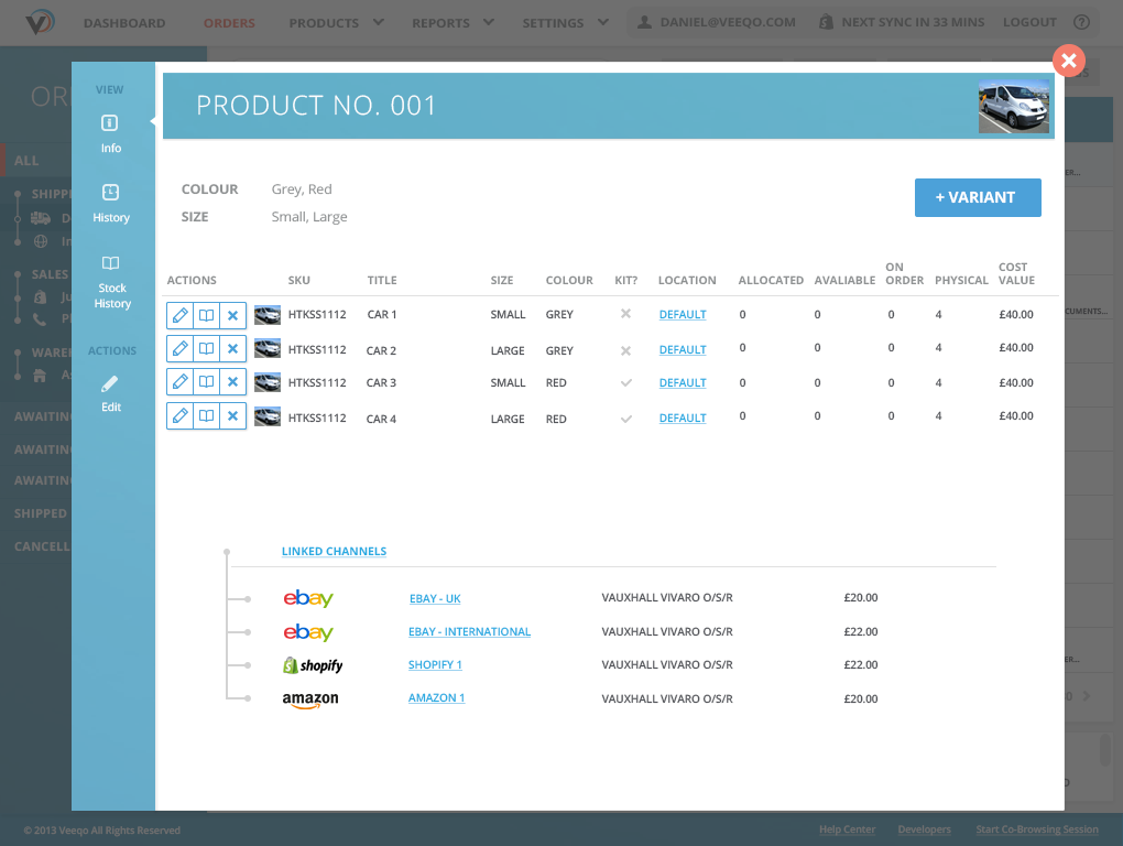 Veeqo Reviews 2019: Details, Pricing, & Features | G2