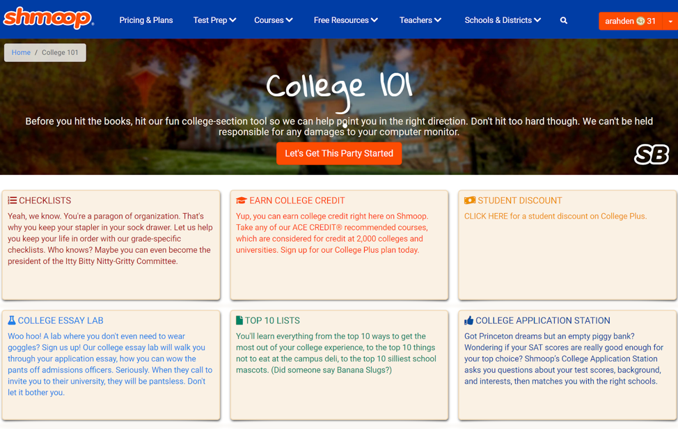 Shmoop Reviews 2020: Details, Pricing, & Features | G2