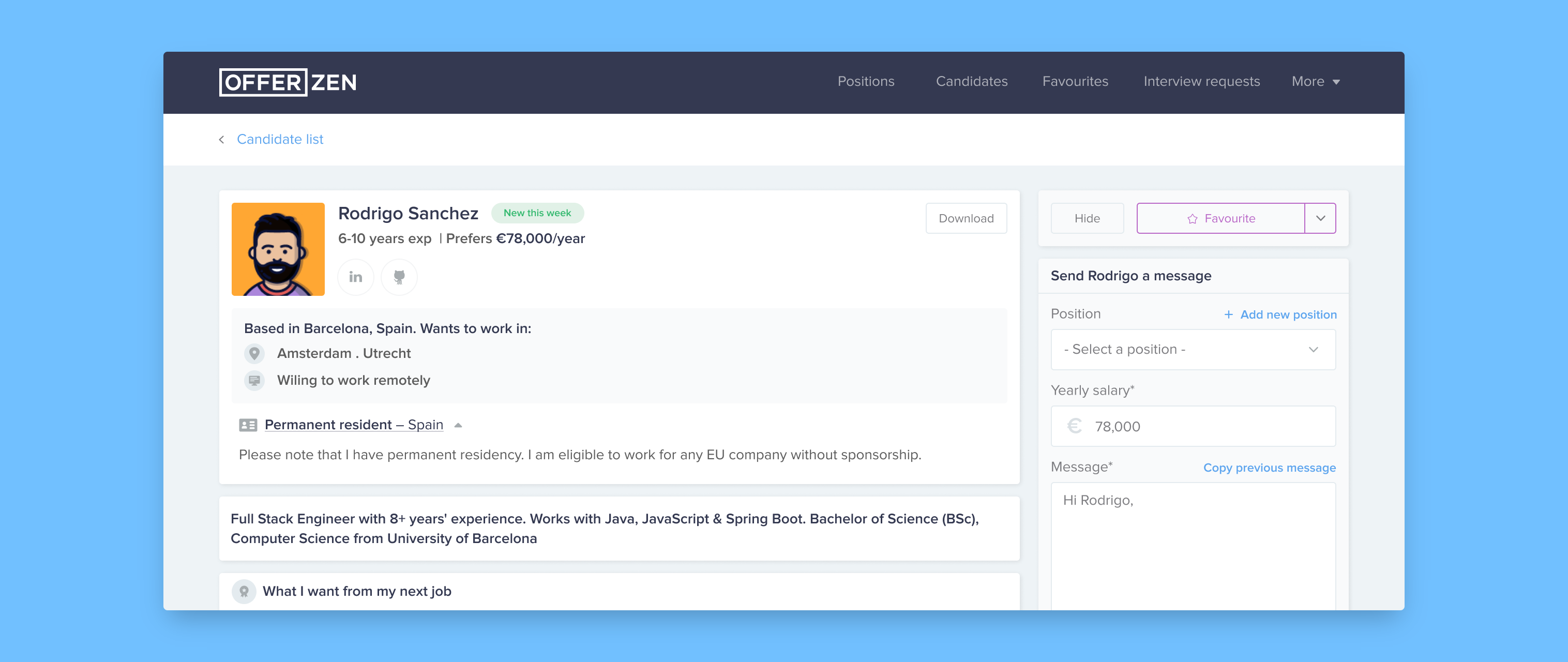 OfferZen Reviews 2022: Details, Pricing, & Features | G2