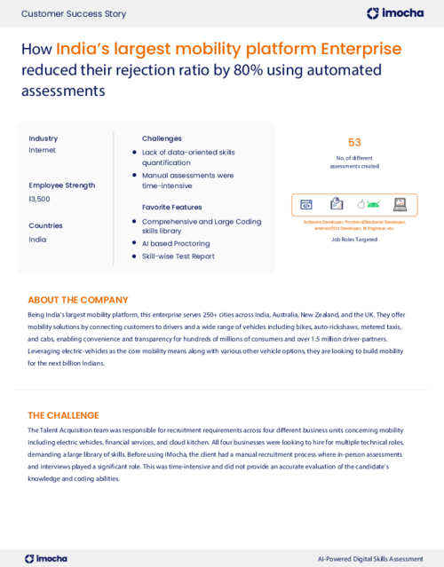 iMocha Reviews 2022: Details, Pricing, & Features | G2