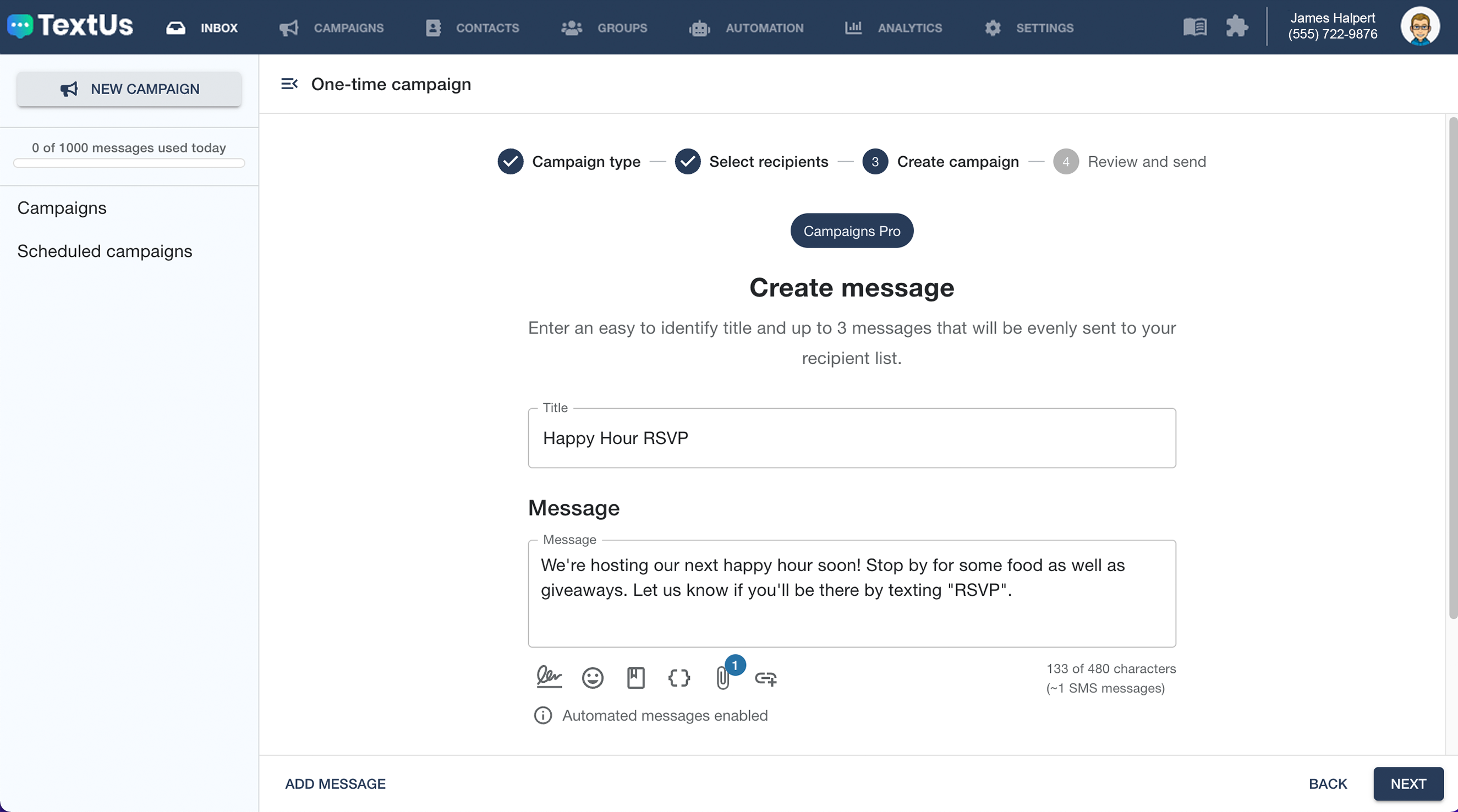 TextUs Reviews 2026: Details, Pricing, & Features | G2