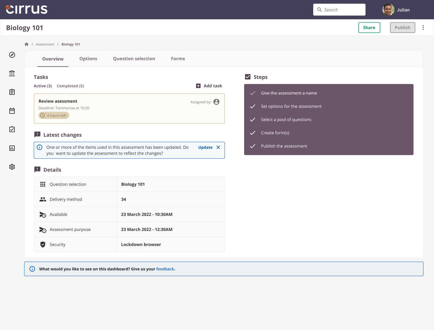 Cirrus Assessment Reviews 2025: Details, Pricing, & Features | G2