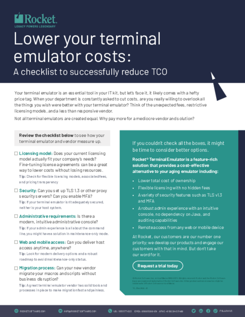 Rocket Terminal Emulator Reviews 2023: Details, Pricing, & Features | G2