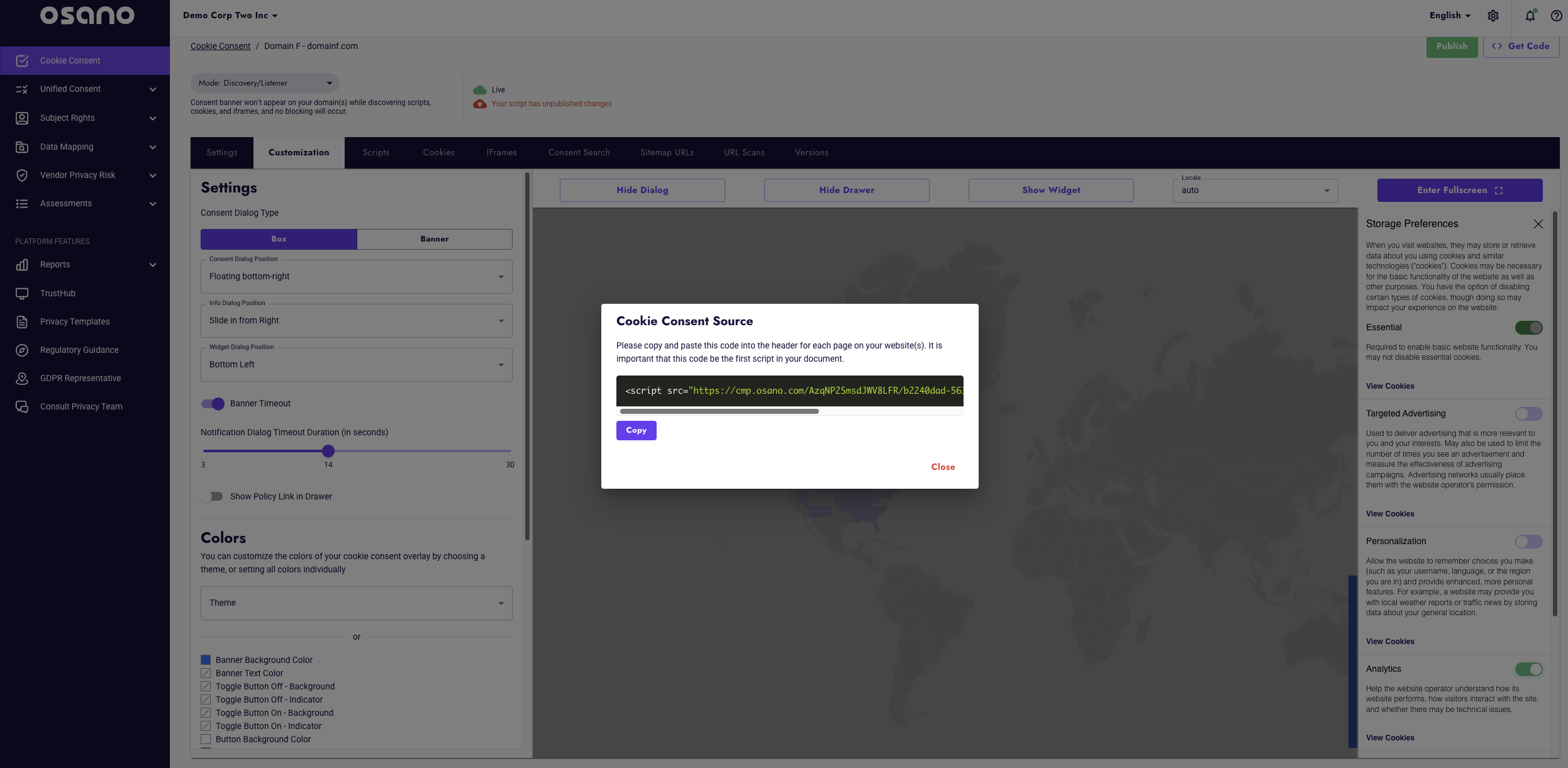 Osano Reviews 2024: Details, Pricing, & Features | G2