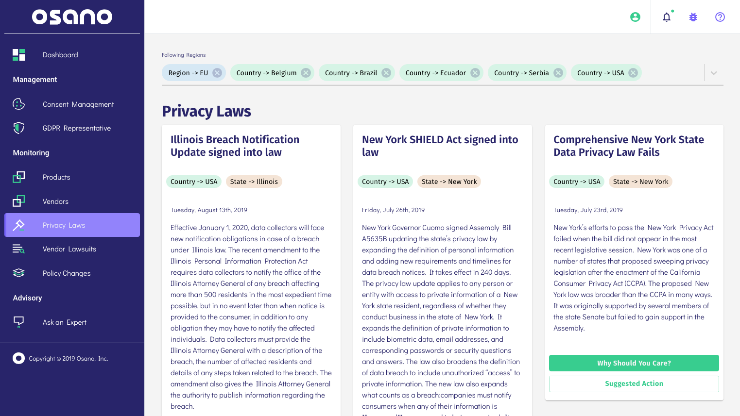 Osano Reviews 2024: Details, Pricing, & Features | G2