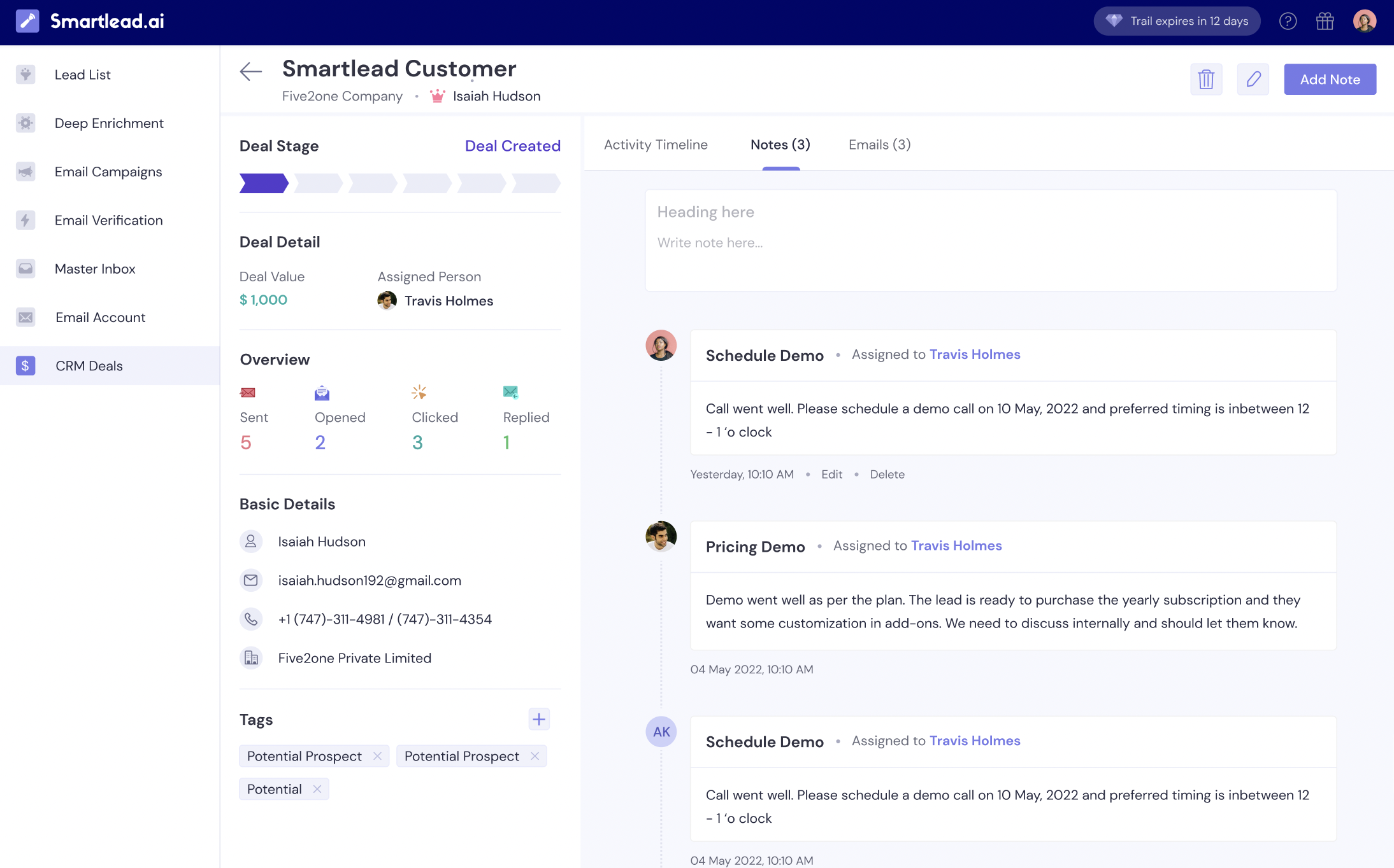 Smartlead Reviews 2024: Details, Pricing, & Features | G2
