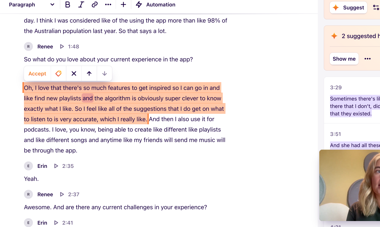 Dovetail Reviews 2024: Details, Pricing, & Features | G2