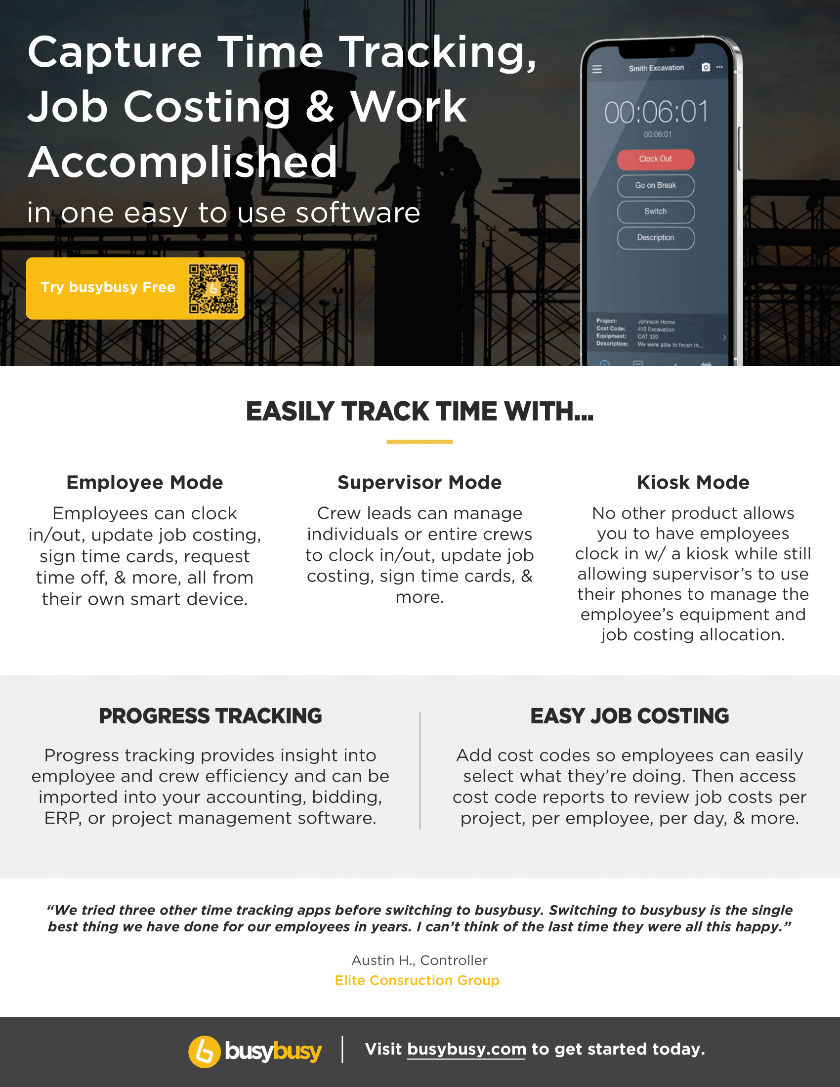 busybusy Reviews 2023: Details, Pricing, & Features | G2