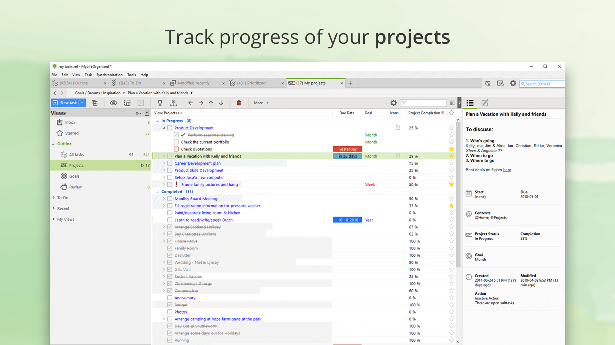 MyLifeOrganized (MLO) Reviews 2025: Details, Pricing, & Features | G2
