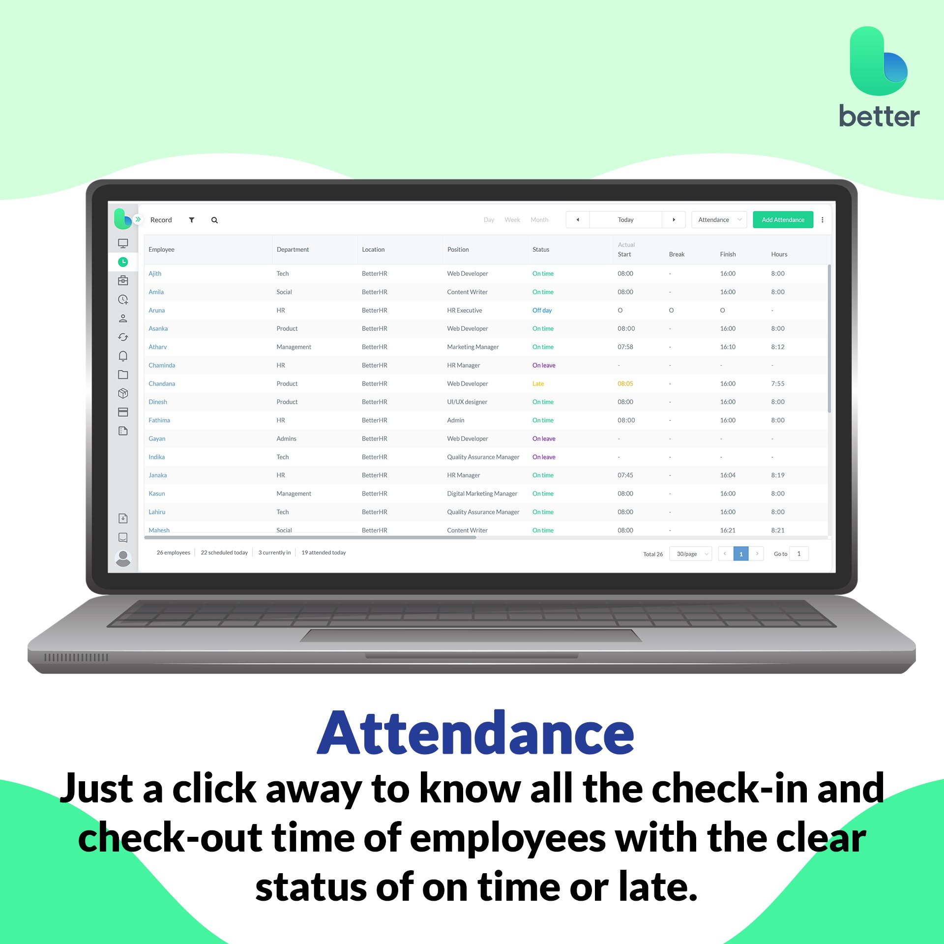 Better HR HRMS Software Reviews 2025: Details, Pricing, & Features | G2