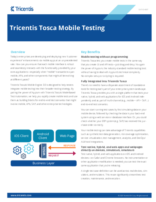 Tricentis Tosca Reviews 2022: Details, Pricing, & Features | G2