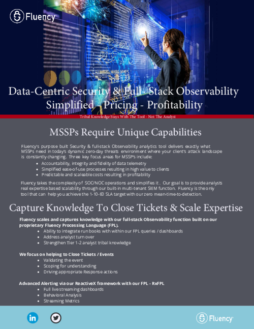 Fluency SIEM Reviews 2025: Details, Pricing, & Features | G2