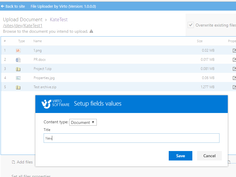 Bulk File Uploader by VirtoSoftware Reviews 2025: Details, Pricing, & Features | G2