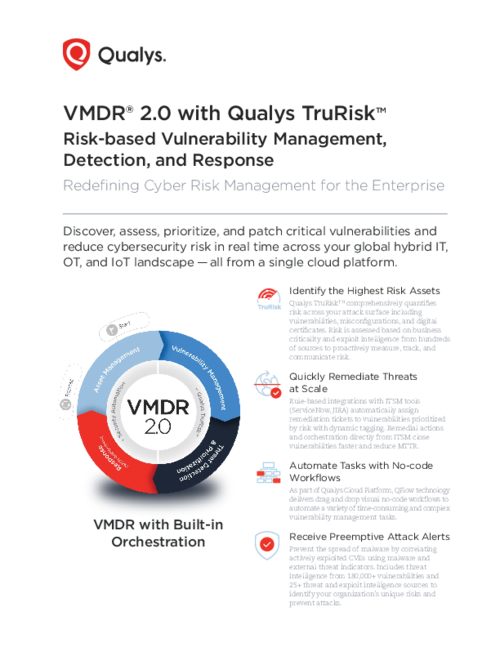 Qualys VMDR Reviews 2023: Details, Pricing, & Features | G2