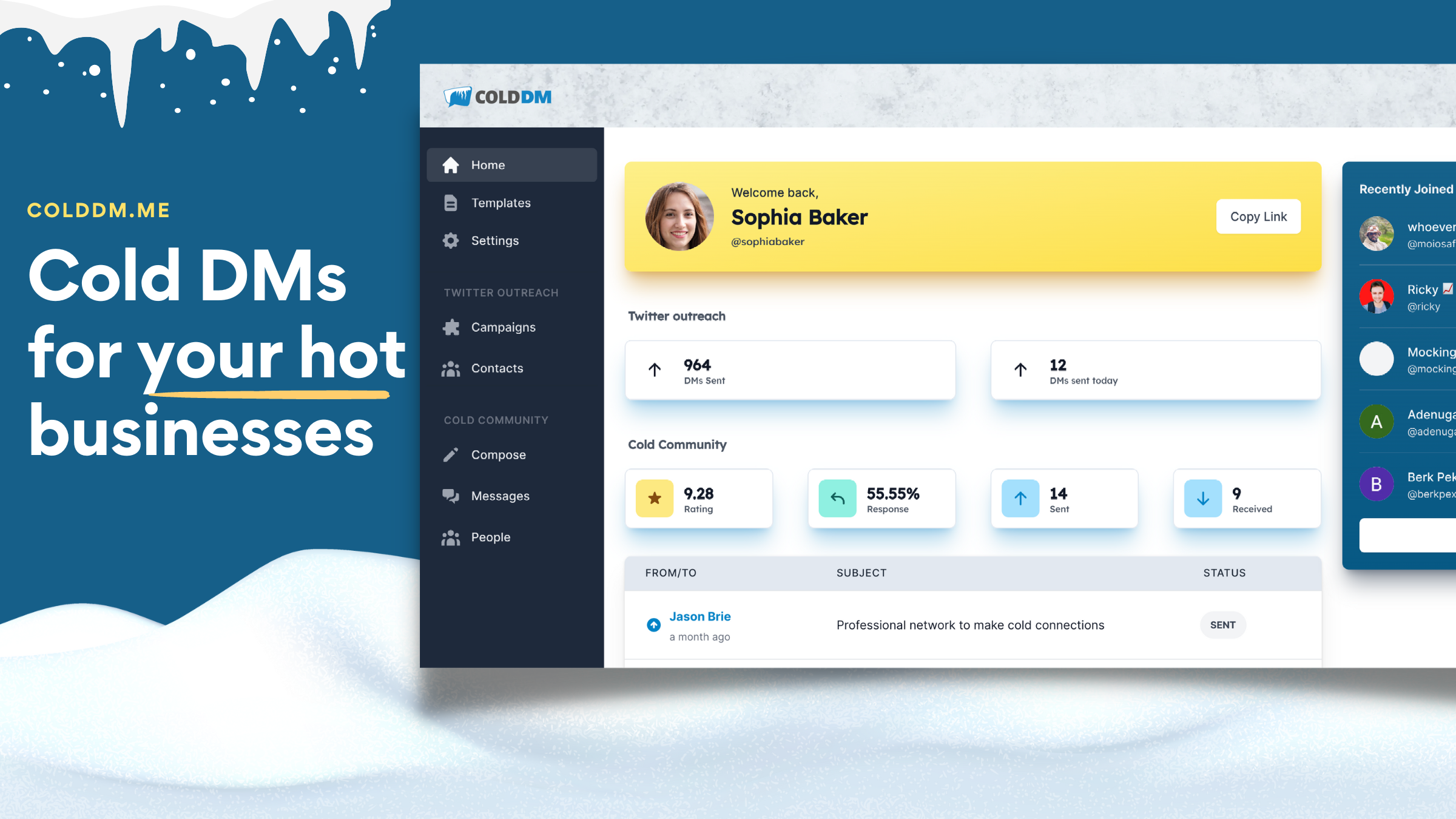 Cold DM Reviews 2025: Details, Pricing, & Features | G2