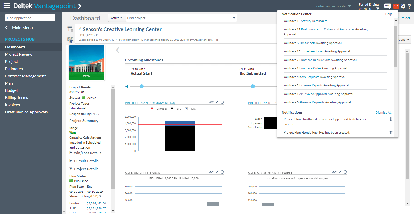 Deltek Vantagepoint Reviews 2024 Details Pricing And Features G2