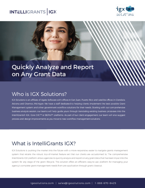 Intelligrants IGX Reviews 2023: Details, Pricing, & Features | G2