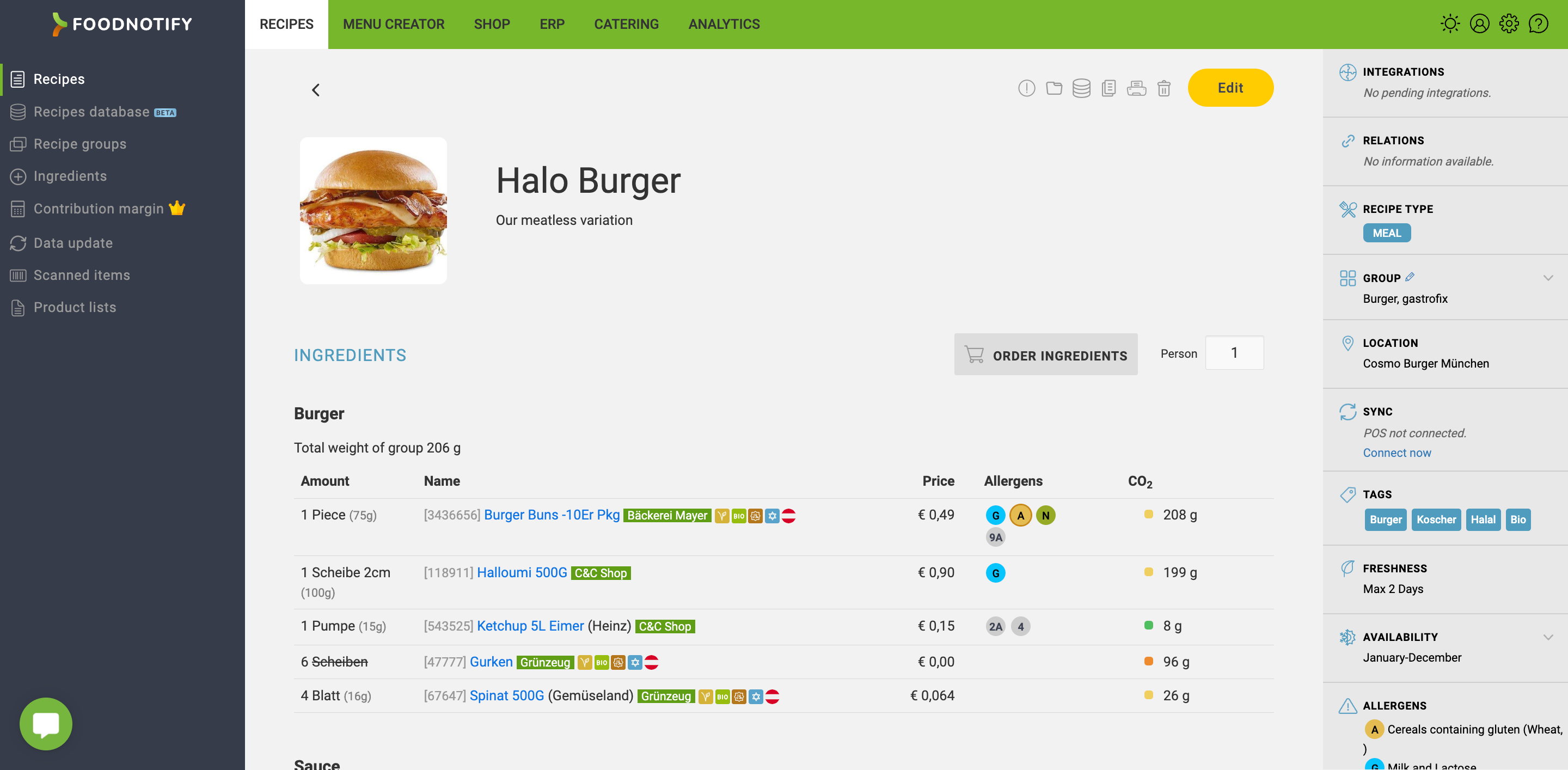 FoodNotify Reviews 2025: Details, Pricing, & Features | G2