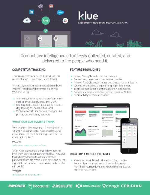 Klue Reviews 2022: Details, Pricing, & Features | G2