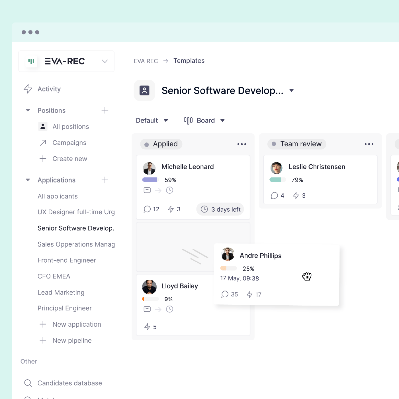 EVA-REC Reviews 2025: Details, Pricing, & Features | G2