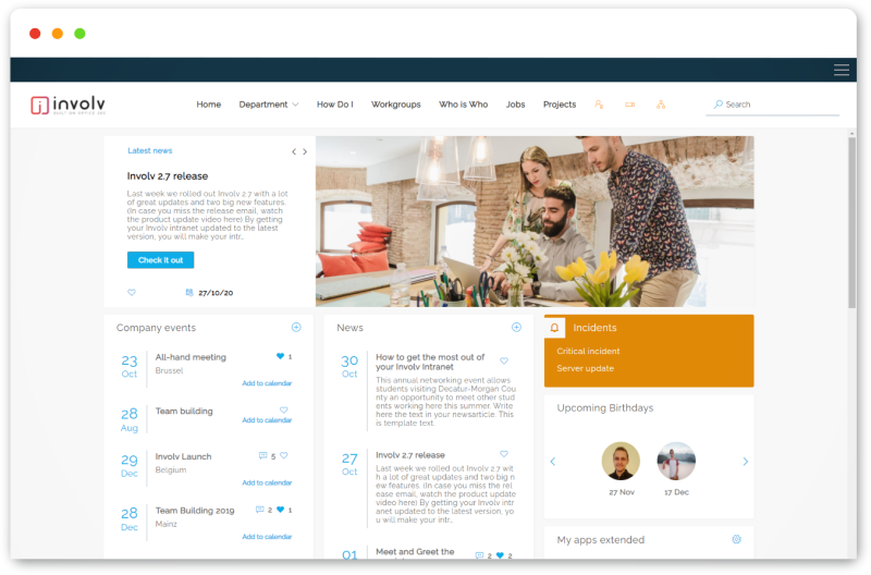 Involv Intranet Reviews 2025: Details, Pricing, & Features | G2