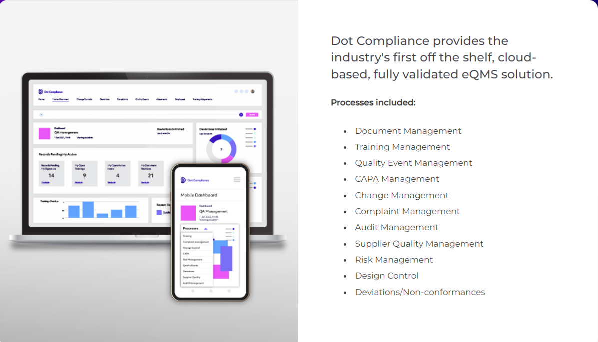 Dot Compliance QMS Reviews 2023: Details, Pricing, & Features | G2
