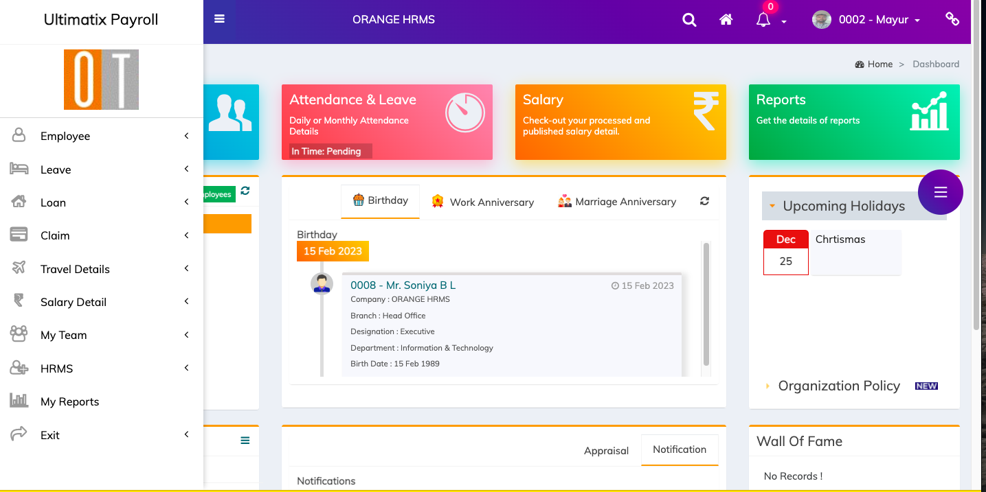 Ultimatix Payroll Software - Human Resource and payroll software ...