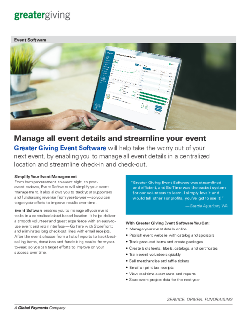 Greater Giving Reviews 2023: Details, Pricing, & Features | G2