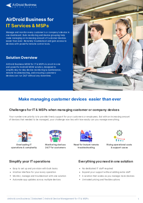 AirDroid Business Reviews 2025: Details, Pricing, & Features | G2