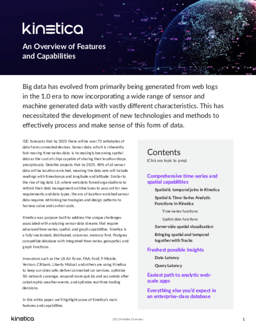 Kinetica Reviews 2023: Details, Pricing, & Features | G2