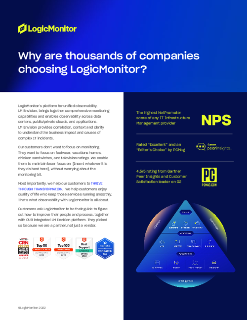 LogicMonitor Reviews 2025: Details, Pricing, & Features | G2