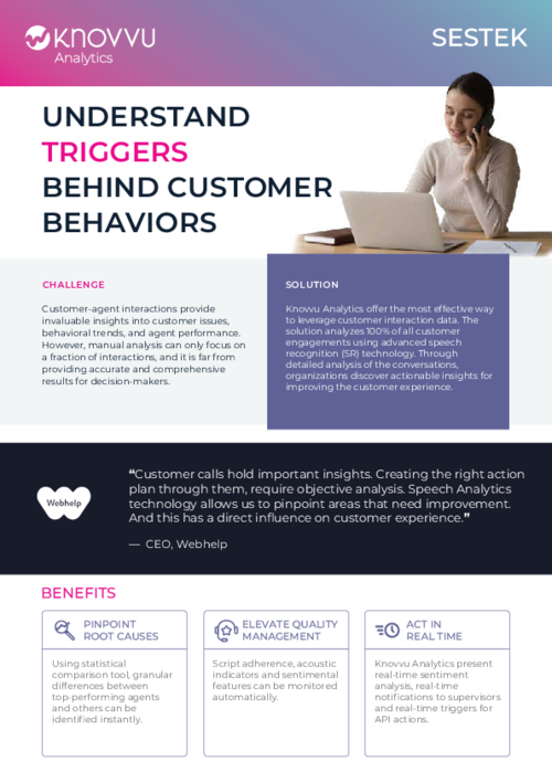 Sestek Speech Analytics Reviews 2023: Details, Pricing, & Features | G2