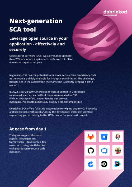 Debricked Reviews 2023: Details, Pricing, & Features | G2