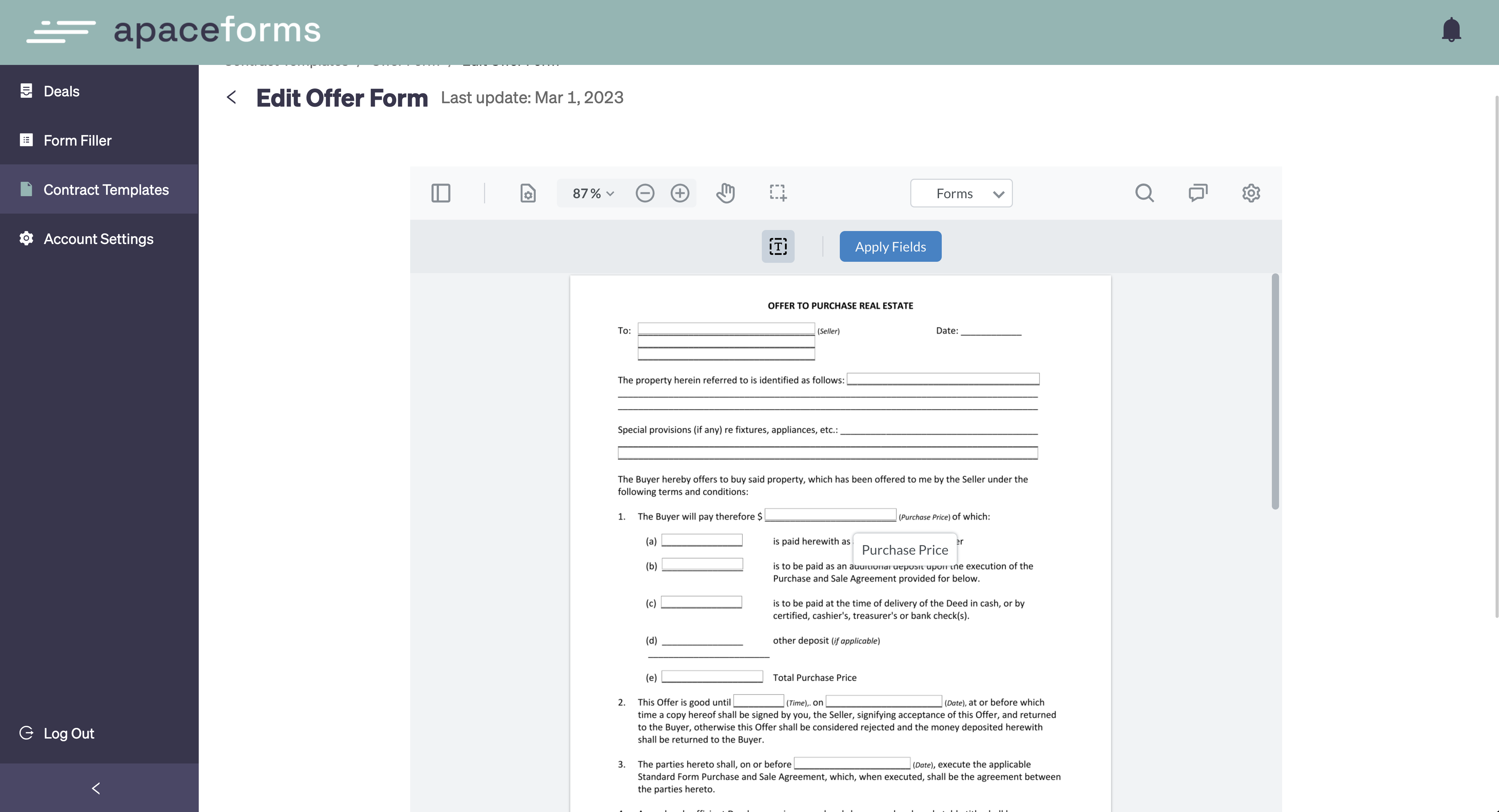 Apace Forms Reviews 2025: Details, Pricing, & Features | G2