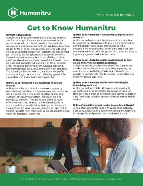 Humanitru Reviews 2026: Details, Pricing, & Features | G2