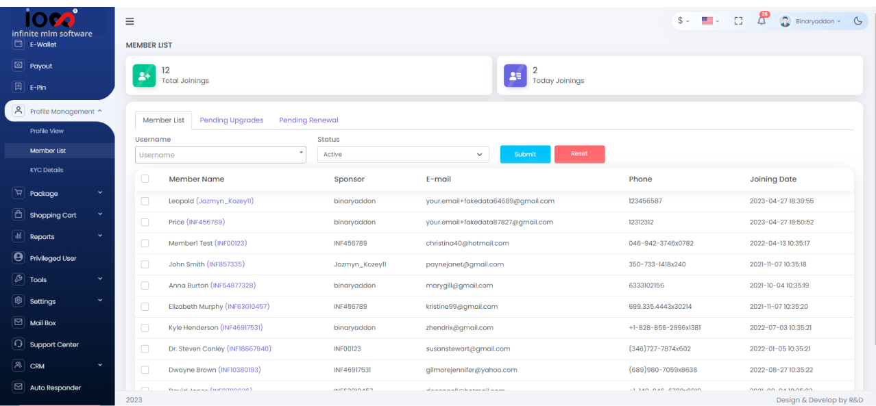 Infinite MLM Software Reviews 2023: Details, Pricing, & Features | G2