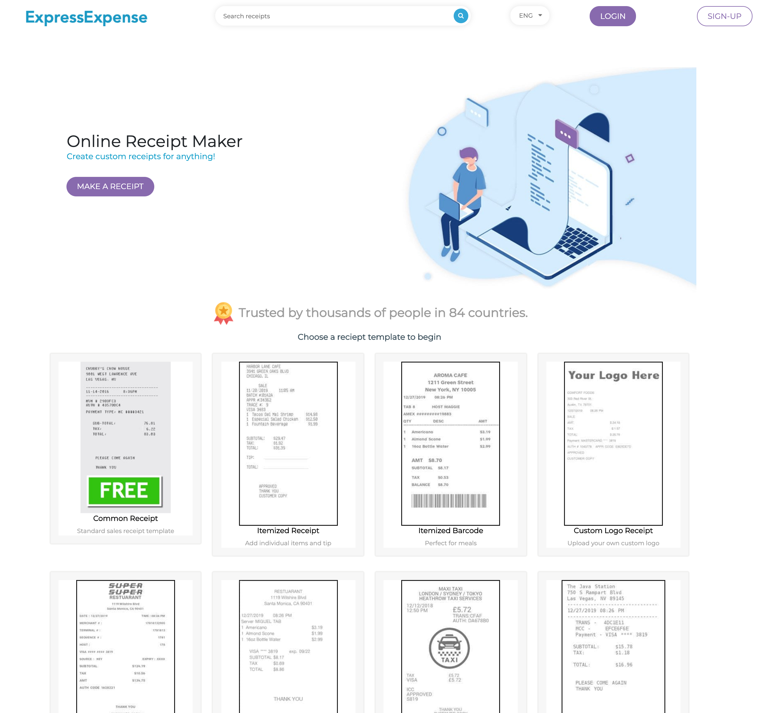 ExpressExpense Receipt Maker Reviews 2025: Details, Pricing, & Features ...