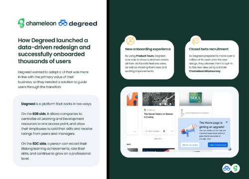 Chameleon Reviews 2025: Details, Pricing, & Features | G2