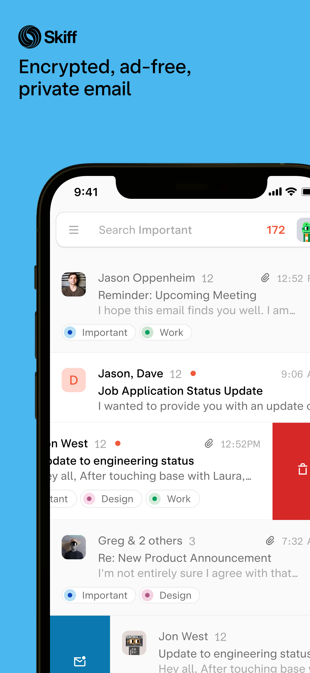 Skiff Mail Reviews 2025: Details, Pricing, & Features | G2