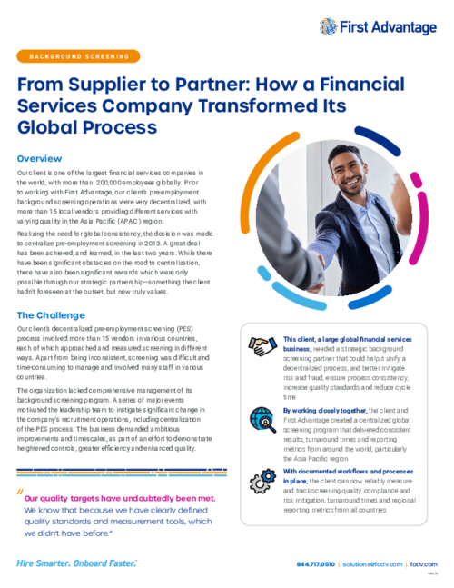 First Advantage Reviews 2023: Details, Pricing, & Features | G2