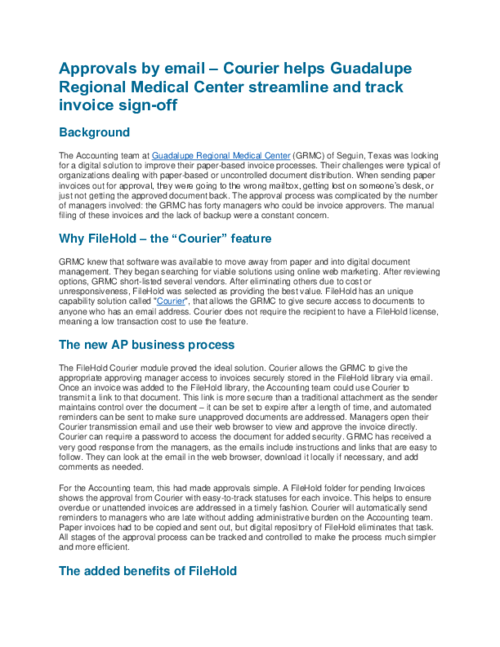 FileHold Document Management Software Reviews 2024: Details, Pricing ...