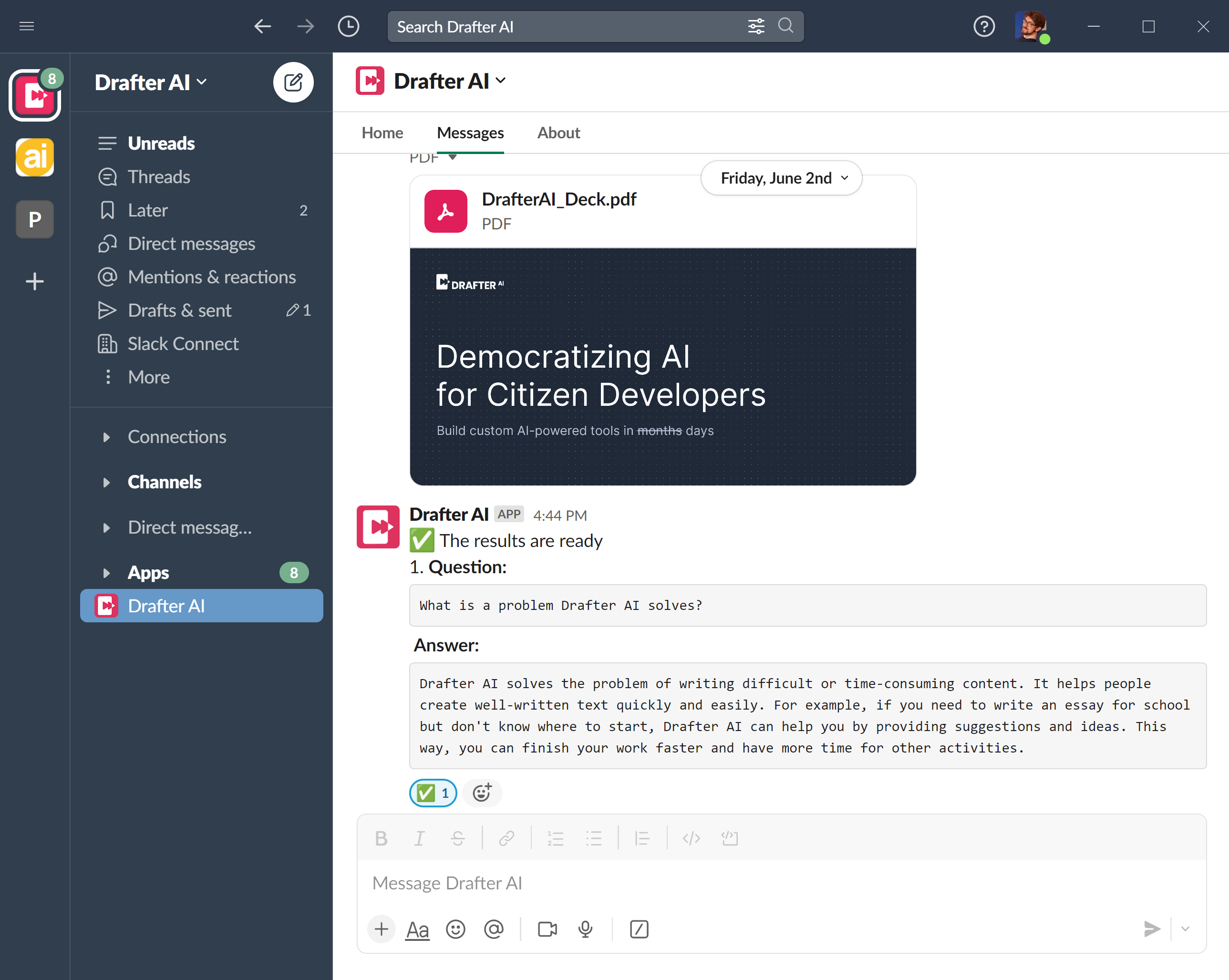 Drafter AI Reviews 2025: Details, Pricing, & Features | G2
